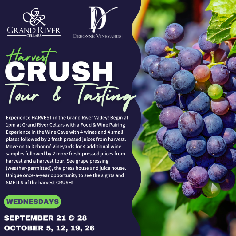 Upcoming Events - Madison, Ohio Winery | Grand River Cellars