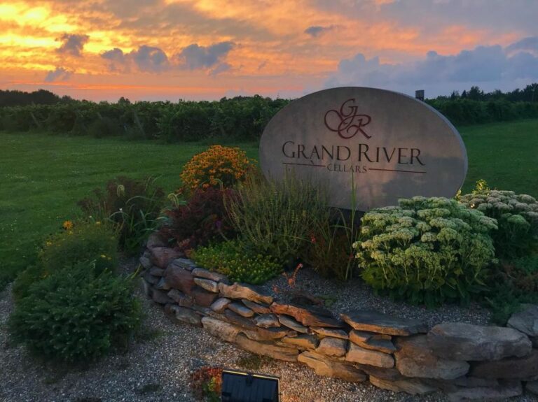 GRC_Sunset - Grand River Cellars Winery & Restaurant