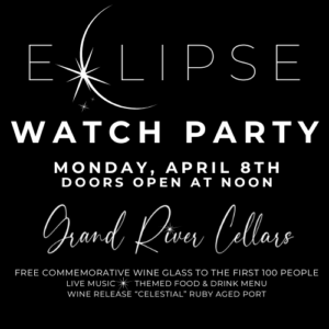 Total Eclipse Party - Grand River Cellars Winery & Restaurant